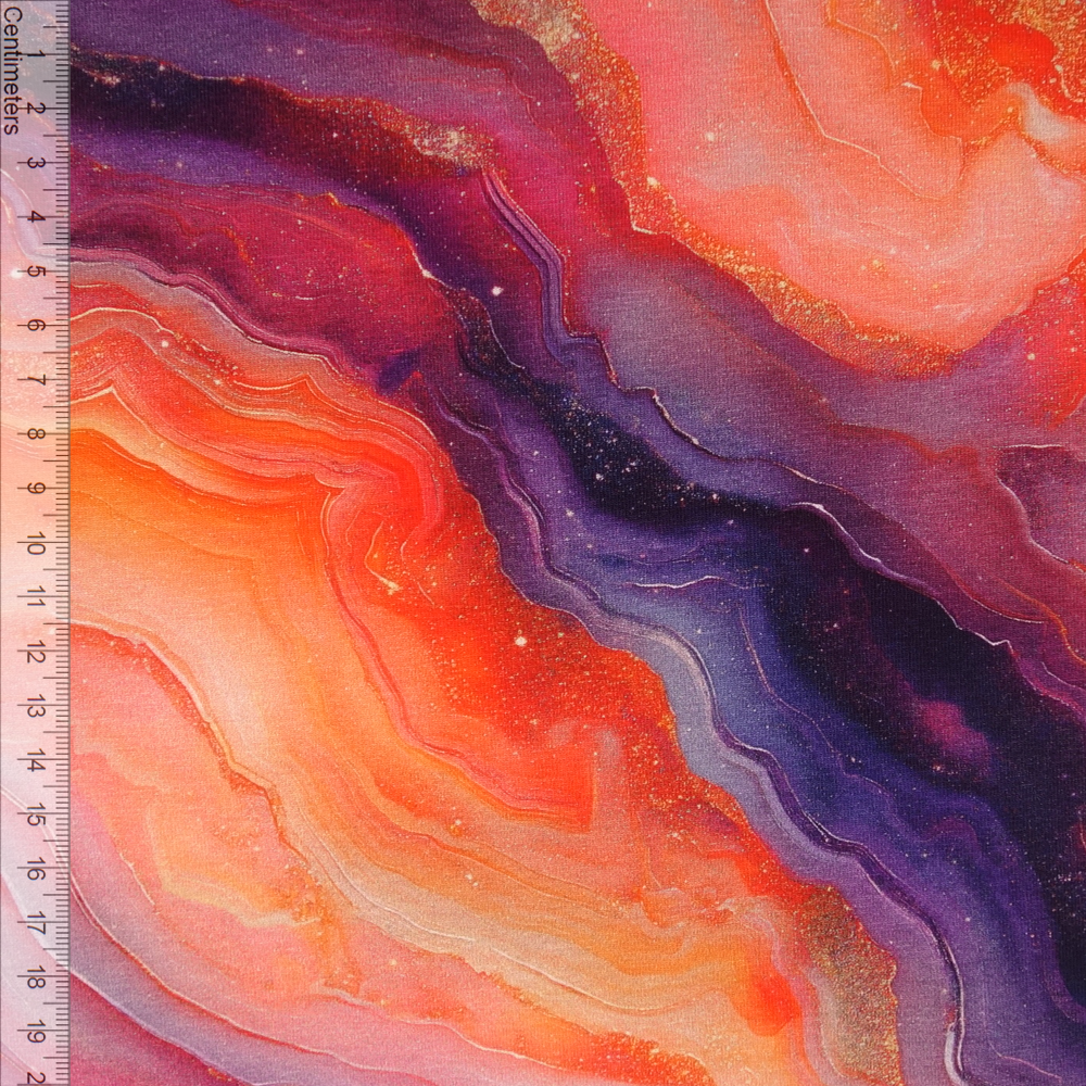 Sunset Marble - Jersey - Stofflykke.no